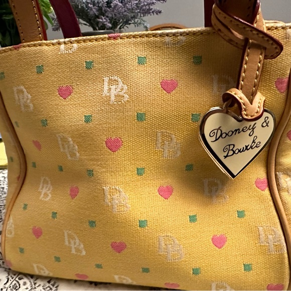 Dooney & Bourke | Bags | Dooney Bourke Yellow Baby Satchel | Poshmark